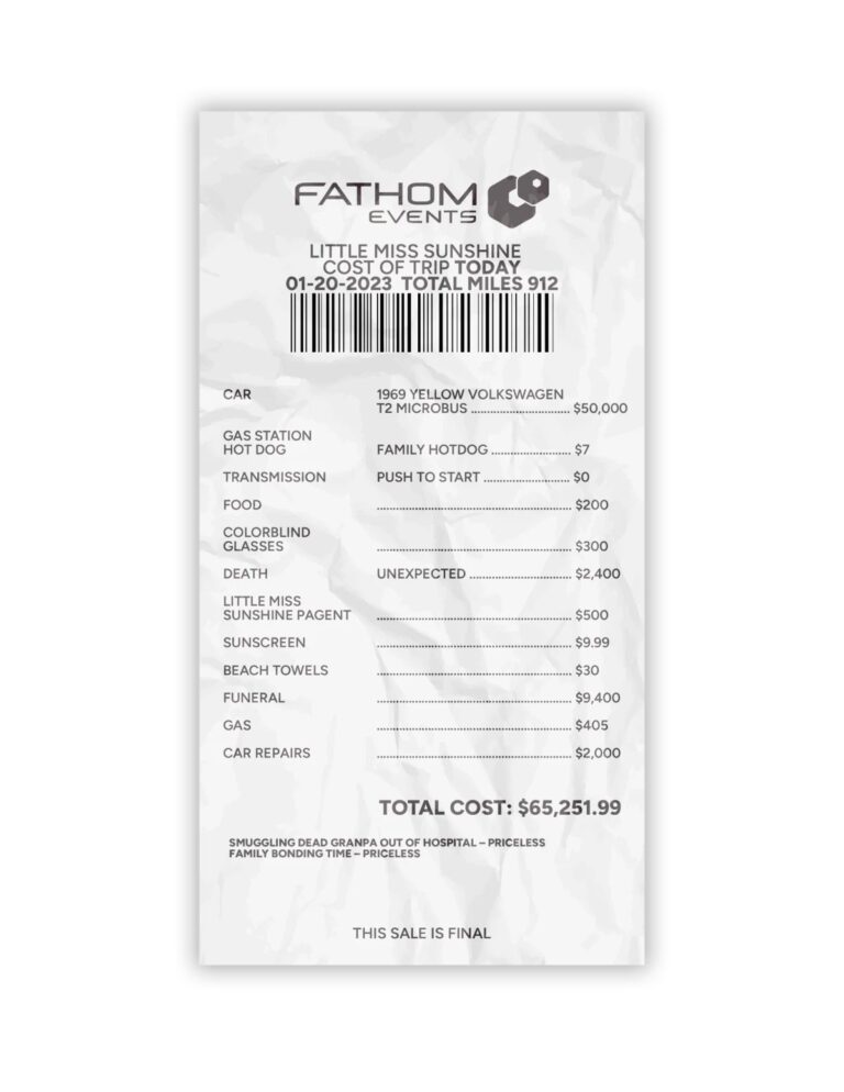 Lights, Camera, Road Trip! | Vacation Movie Cost Breakdown