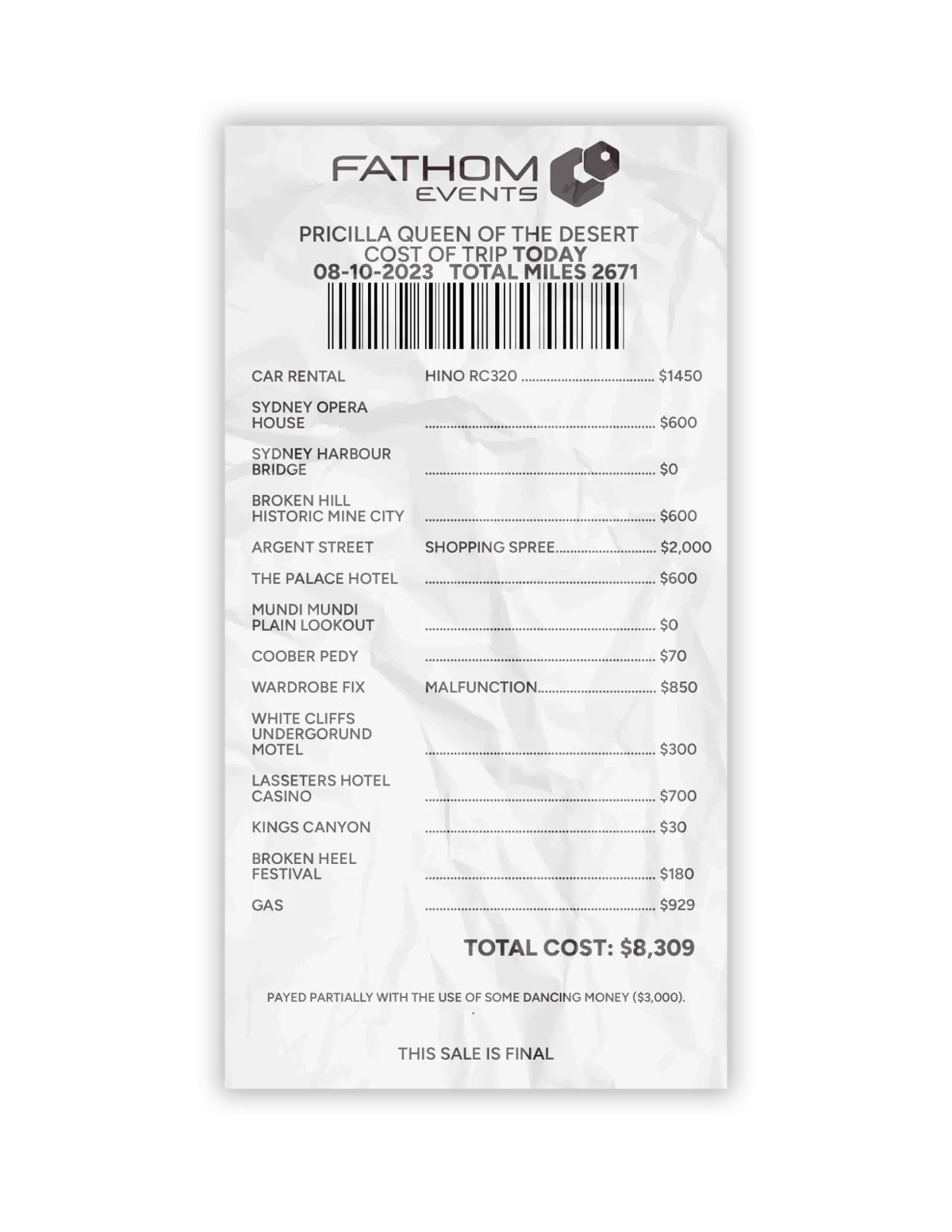 Lights, Camera, Road Trip! | Vacation Movie Cost Breakdown